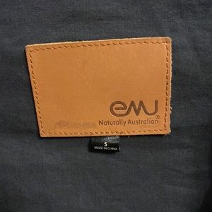 Emu | Jackets & Coats | Emu Australia Sueded Leather Safari Jacket Navy ...